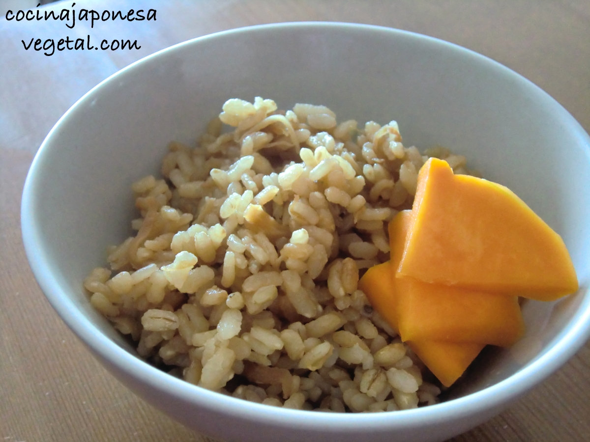 Takikomi con nabo seco – Comer verduras